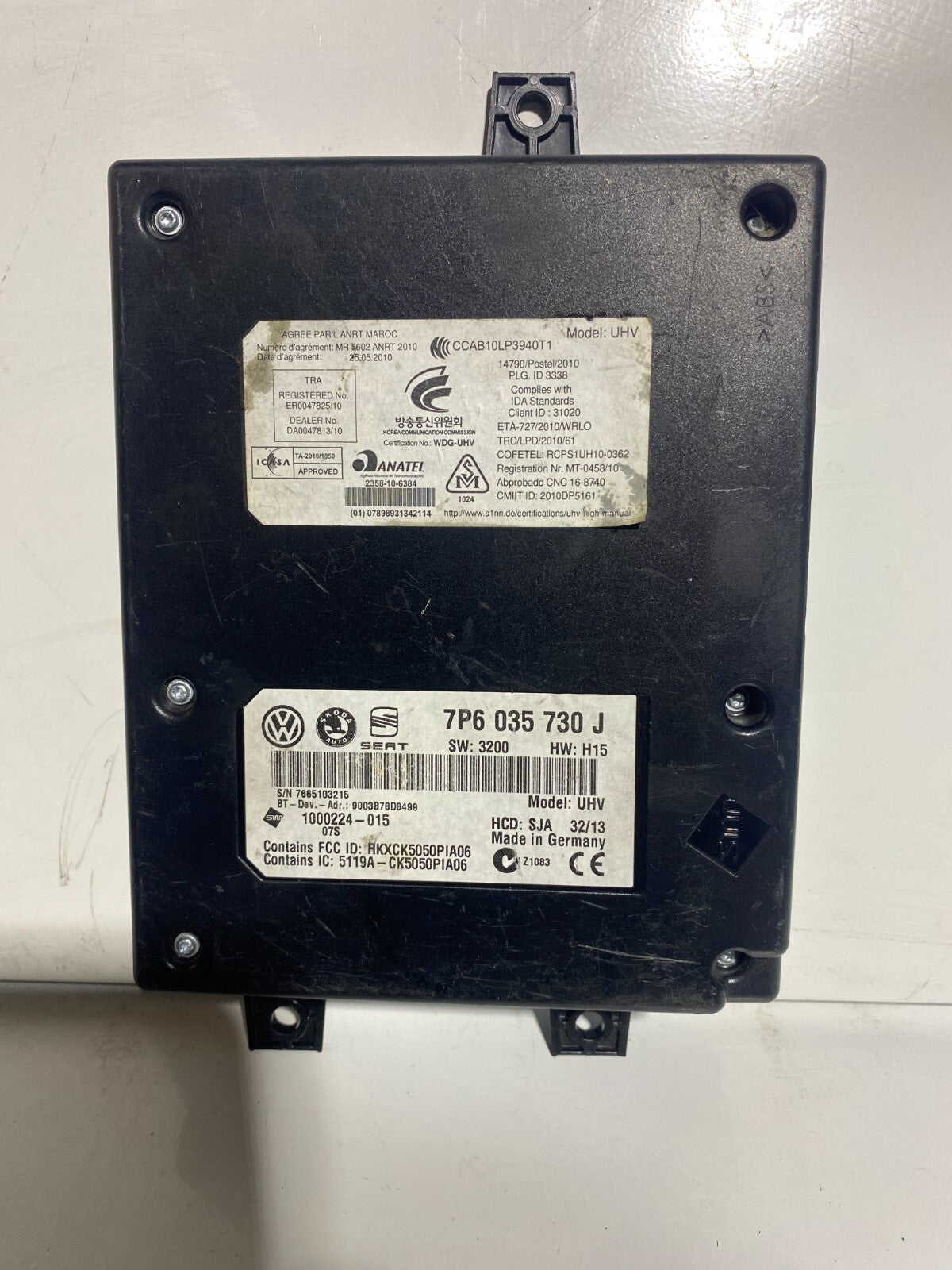 VWAG Bluetooth Module 7P6035730J – Sussex Dismantling